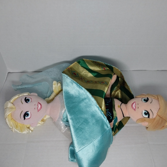 Disney | Toys | Disney Parks Frozen Topsy Turvy Elsa Anna Plush Flip ...
